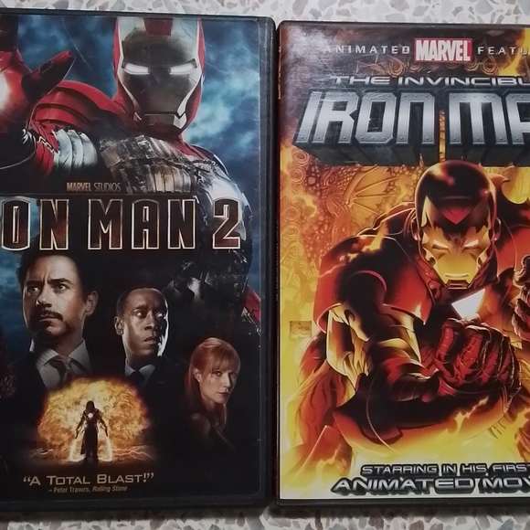 Marvel | Media | Marvel Iron Man Dvd Collection With Red And Green ...